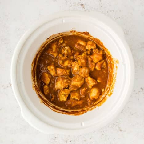 Slow Cooker Butter Chicken - Tastes of Lizzy T