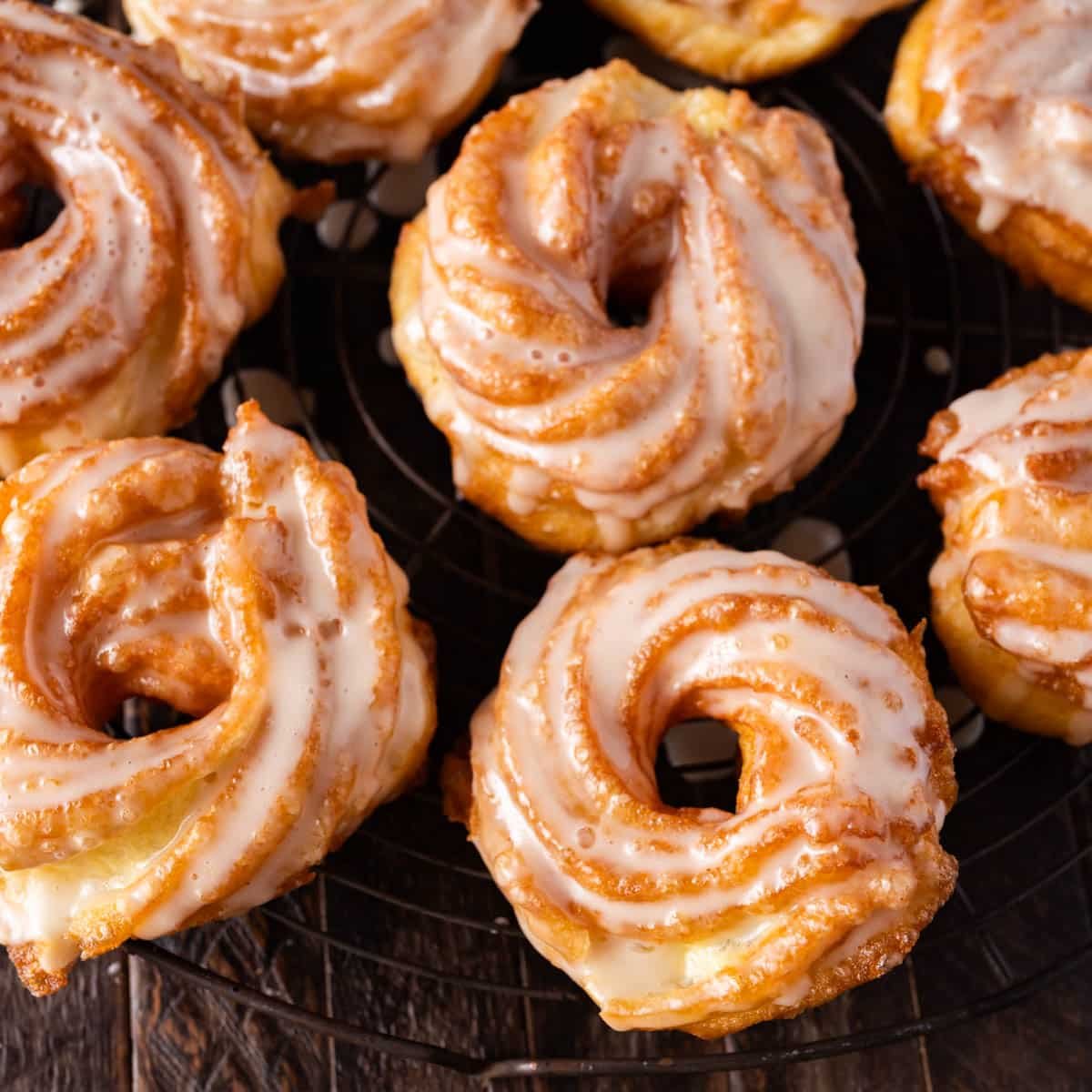 Cruller Donut Recipe - Tastes of Lizzy T
