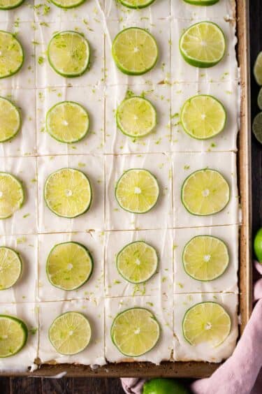 Key Lime Sheet Cake Recipe | Tastes of Lizzy T