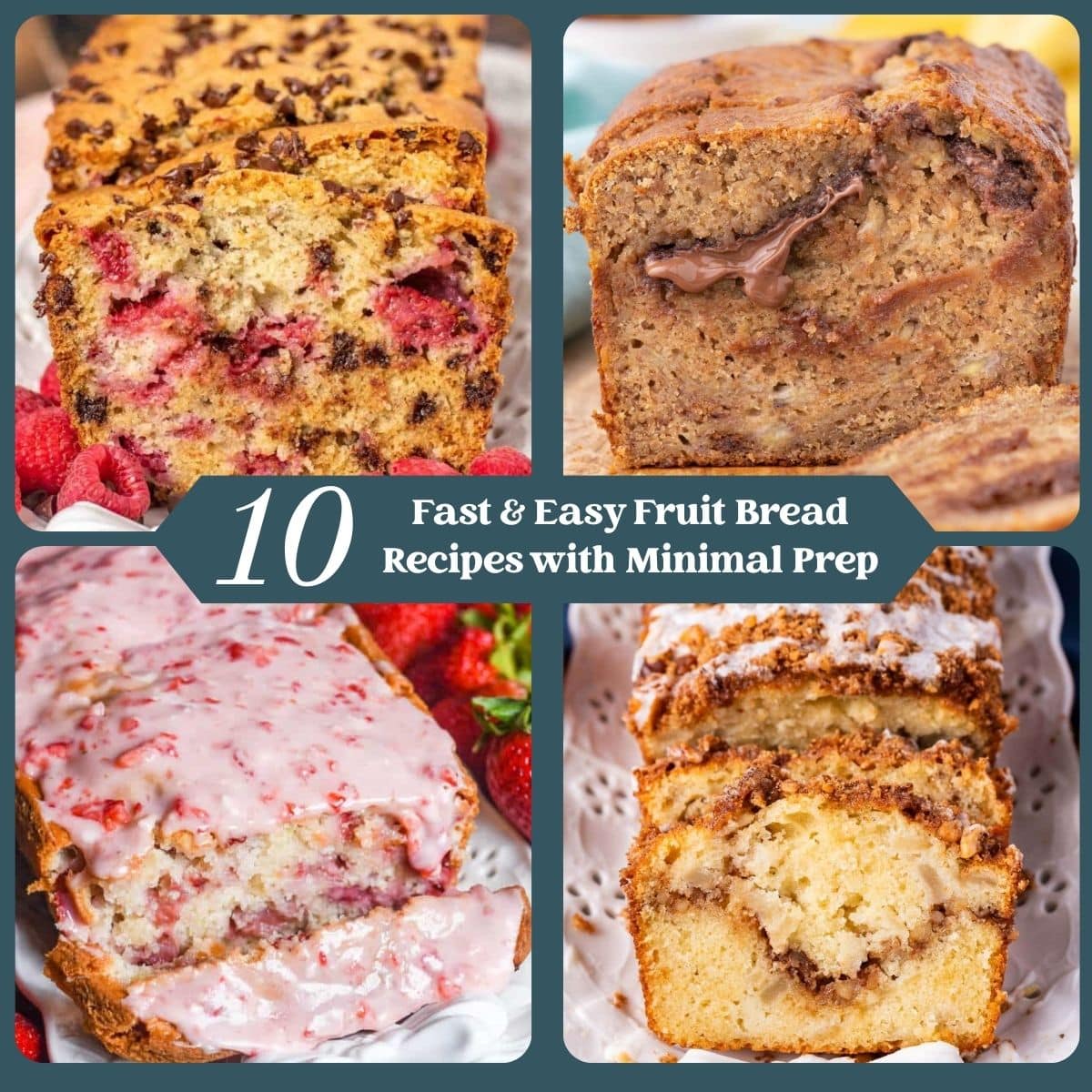 30+ Easy and Delicious Quick Bread Recipes {No Kneading, No Yeast!}